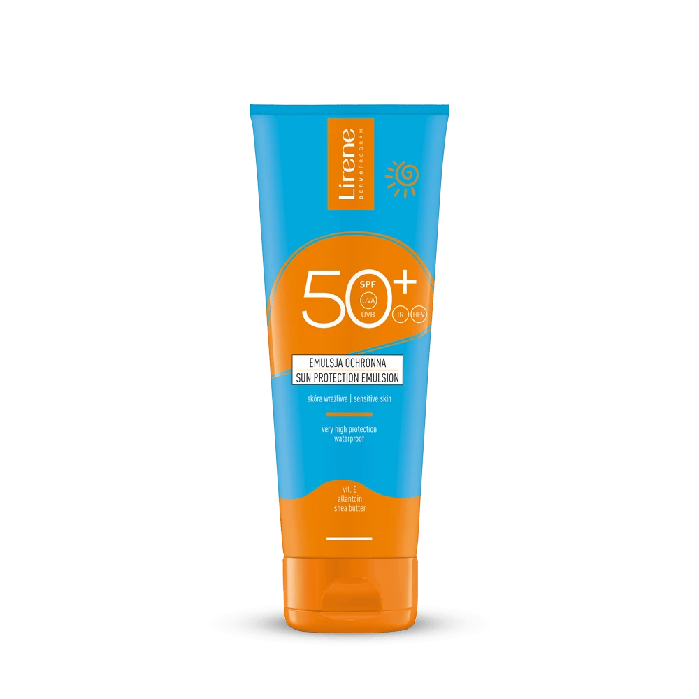 Lirene SUN Emulsja ochronna SPF 50+ 120 ml | Lirene