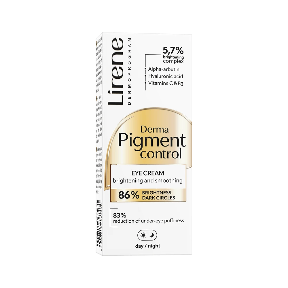 Lirene DERMA PIGMENT CONTROL Brightening eye cream 15 ml | Lirene